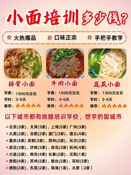 重庆小面培训学校哪家好_学费多少钱-第1张图片-山城妙识