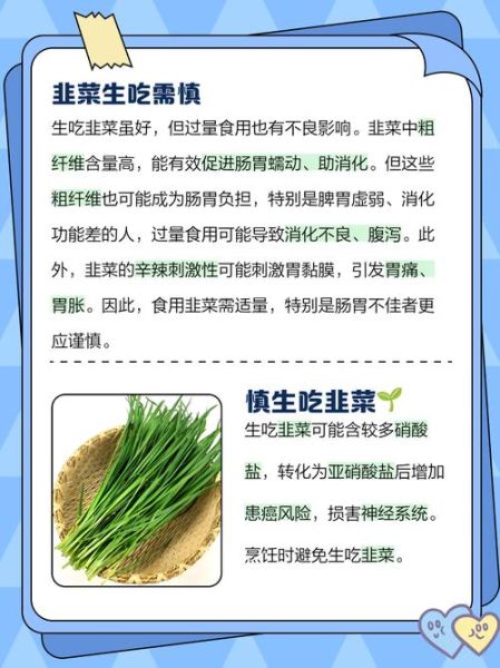 韭菜吃多了有什么坏处_韭菜过量副作用-第2张图片-山城妙识