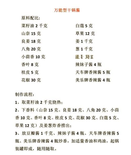 麻辣底料配方怎么做_正宗川味比例是多少-第3张图片-山城妙识 麻辣底料配方怎么做_正宗川味比例是多少-第3张图片-山城妙识
