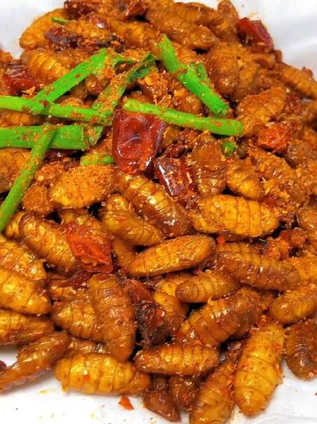 椒盐蚕蛹怎么做_椒盐蚕蛹怎么炸才酥脆-第3张图片-山城妙识