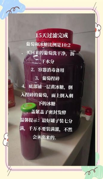 酿葡萄酒冰糖比例是多少_自酿葡萄酒放多少糖合适-第1张图片-山城妙识 酿葡萄酒冰糖比例是多少_自酿葡萄酒放多少糖合适-第1张图片-山城妙识