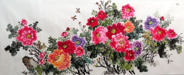 花开富贵图挂在客厅什么位置好_客厅挂画风水讲究-第2张图片-山城妙识 花开富贵图挂在客厅什么位置好_客厅挂画风水讲究-第2张图片-山城妙识