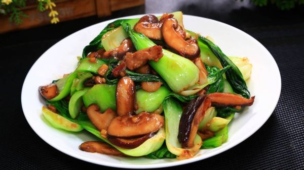 香菇扒油菜的做法_香菇扒油菜怎么做好吃-第2张图片-山城妙识