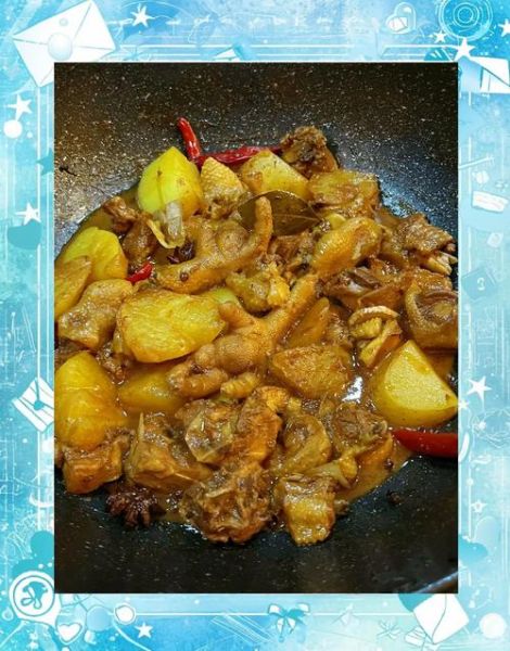 土豆红烧鸡块怎么做_家常红烧鸡块土豆步骤-第1张图片-山城妙识