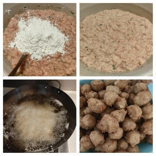 炸丸子怎么做_猪肉250g配方比例-第1张图片-山城妙识 炸丸子怎么做_猪肉250g配方比例-第1张图片-山城妙识