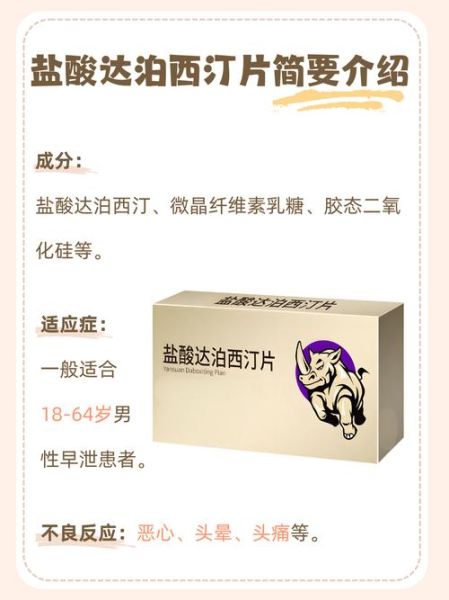 达泊西汀真实体验_早泄药副作用大吗-第3张图片-山城妙识