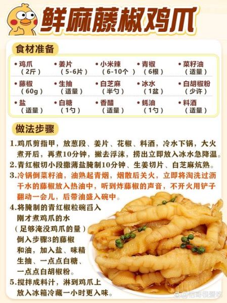凉拌鸡爪怎么做_凉拌鸡爪配料有哪些-第1张图片-山城妙识 凉拌鸡爪怎么做_凉拌鸡爪配料有哪些-第1张图片-山城妙识