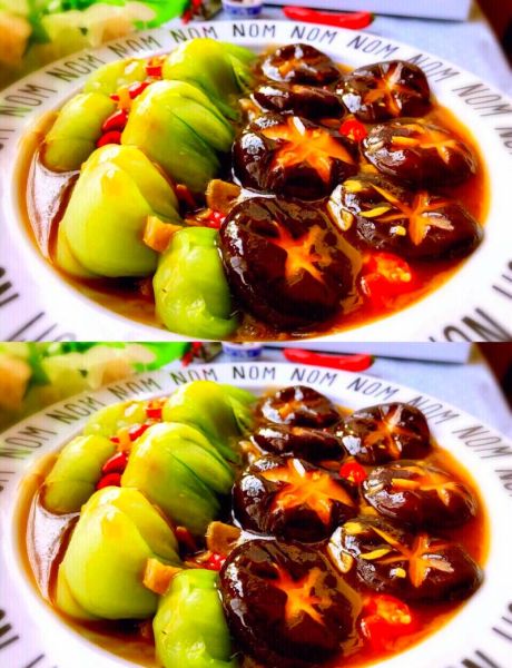 香菇油菜汁怎么调_香菇油菜汁做法窍门-第1张图片-山城妙识
