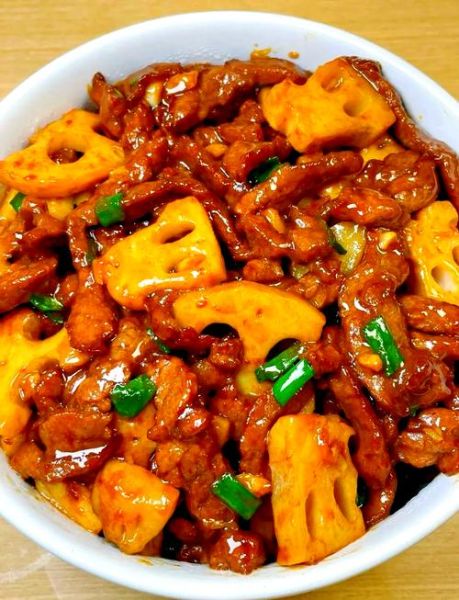 莲藕炒肉怎么炒_莲藕炒肉的家常做法-第1张图片-山城妙识