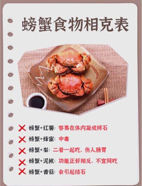蟹和什么相克不能吃_吃螃蟹禁忌-第1张图片-山城妙识