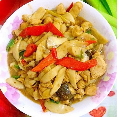 鸡腿菇配什么菜炒_鸡腿菇和什么一起炒好吃-第2张图片-山城妙识