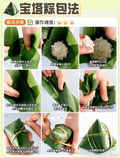 长粽子怎么包_长粽子包法慢动作教学-第3张图片-山城妙识 长粽子怎么包_长粽子包法慢动作教学-第3张图片-山城妙识