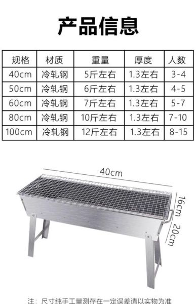 烧烤炉子制作尺寸大全_家用多大合适-第2张图片-山城妙识 烧烤炉子制作尺寸大全_家用多大合适-第2张图片-山城妙识