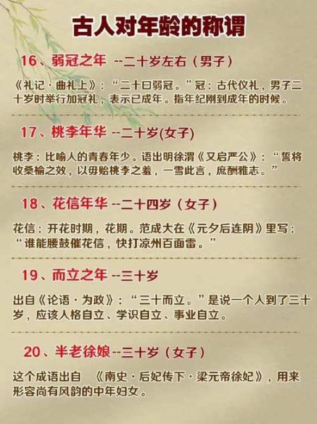 豆蔻年华是指多少岁男子_古代男子豆蔻年华几岁-第2张图片-山城妙识