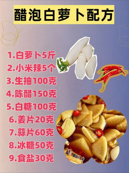 酸脆白萝卜怎么腌制_白萝卜腌制多久才脆-第3张图片-山城妙识