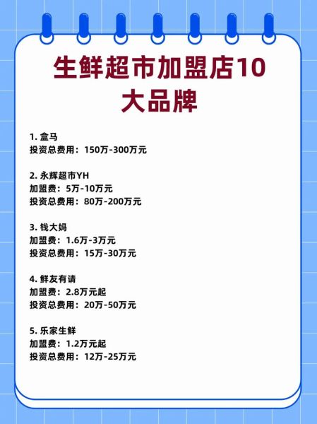 超市加盟店10大品牌有哪些_加盟费用多少钱-第2张图片-山城妙识