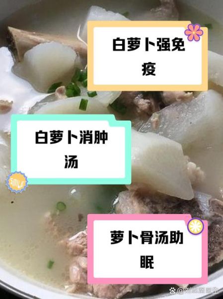 白萝卜排骨汤的功效与作用_孕妇能喝吗-第3张图片-山城妙识