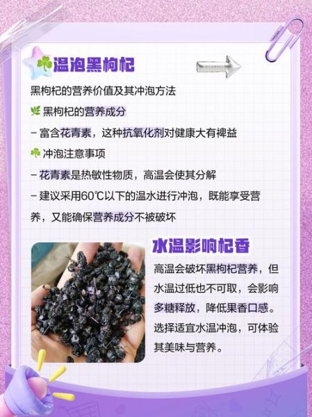 黑枸杞怎么泡_黑枸杞泡水温度多少合适-第1张图片-山城妙识
