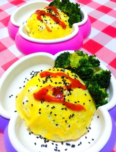 蛋包饭的做法大全图解_如何做出嫩滑蛋皮-第3张图片-山城妙识