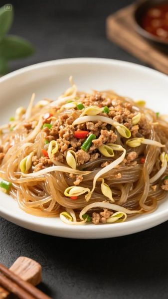 黄豆芽粉条怎么炒才好吃_黄豆芽粉条的家常做法-第1张图片-山城妙识