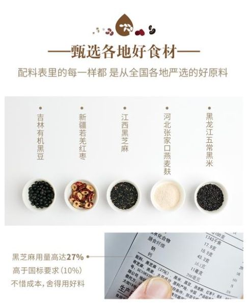 黑芝麻糊配料表有哪些成分_黑芝麻糊配料表安全吗-第1张图片-山城妙识