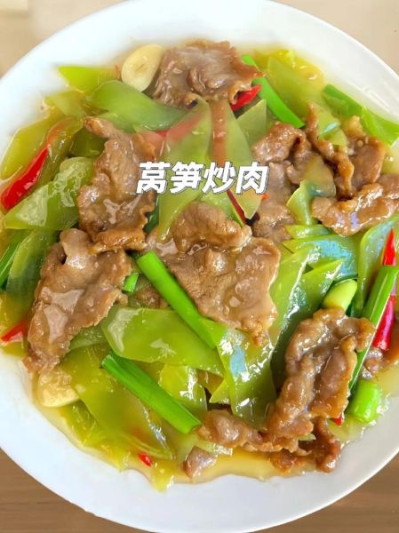 莴笋炒肉丝怎么做_莴笋炒肉丝的做法大全-第1张图片-山城妙识