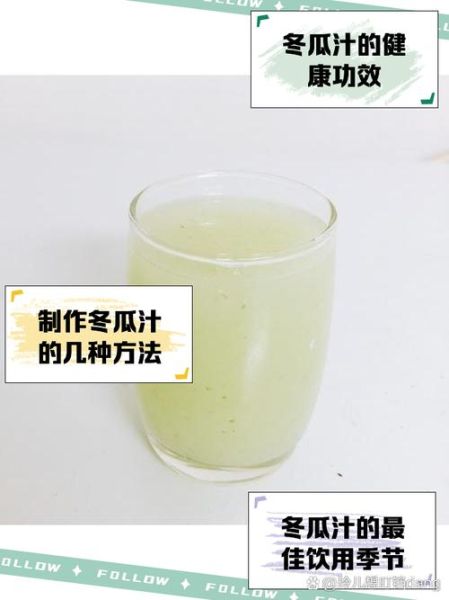 冬瓜汁怎么做好喝_冬瓜汁的做法窍门-第1张图片-山城妙识