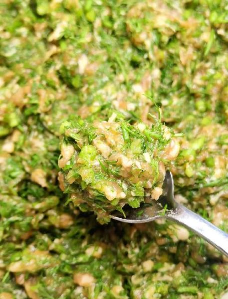 茴香饺子馅怎么调好吃_素馅做法大全-第1张图片-山城妙识