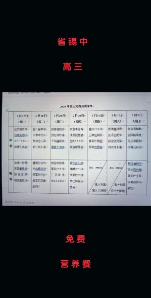 高考营养食谱表怎么安排_高考期间吃什么补脑-第2张图片-山城妙识 高考营养食谱表怎么安排_高考期间吃什么补脑-第2张图片-山城妙识