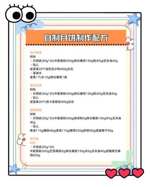 手工月饼怎么做_传统月饼配方-第3张图片-山城妙识