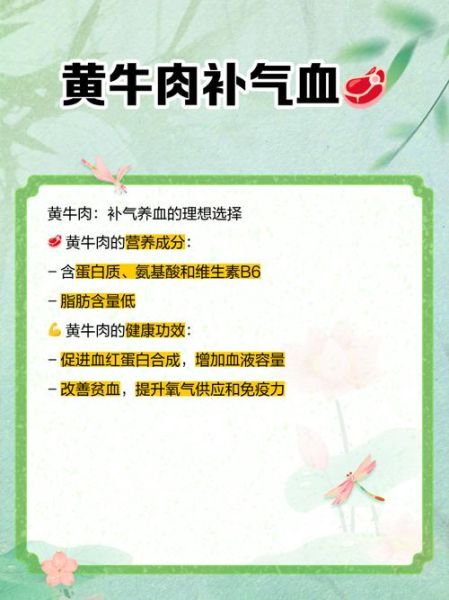 黄牛肉的功效与作用_黄牛肉适合什么人吃-第1张图片-山城妙识