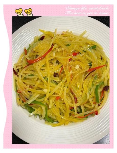 清炒土豆丝怎么做_土豆丝不软烂技巧-第2张图片-山城妙识
