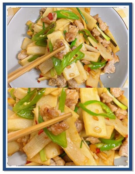 青笋炒肉片怎么做_青笋炒肉片的家常做法-第2张图片-山城妙识 青笋炒肉片怎么做_青笋炒肉片的家常做法-第2张图片-山城妙识