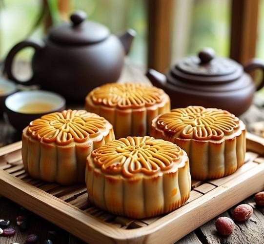 中秋节月饼图片_真实拍摄技巧-第1张图片-山城妙识