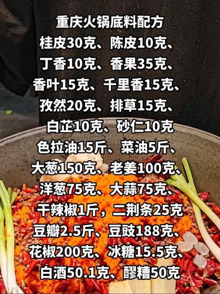 重庆老火锅底料怎么配_正宗老火锅底料配方-第2张图片-山城妙识