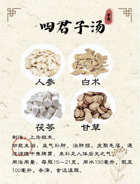 四君子汤和六君子汤的区别_哪个更适合脾虚-第2张图片-山城妙识 四君子汤和六君子汤的区别_哪个更适合脾虚-第2张图片-山城妙识