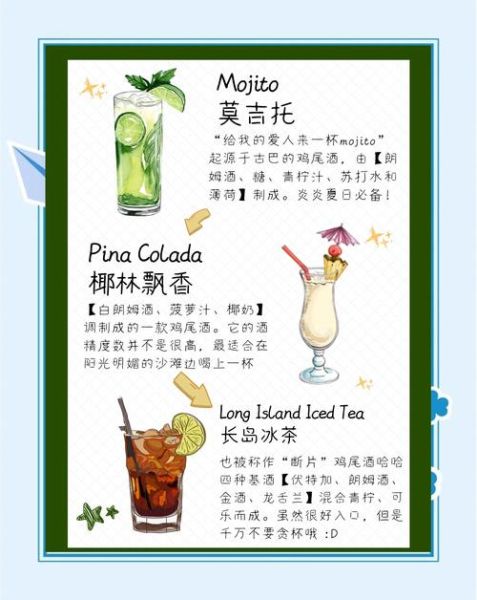 鸡尾酒寓意大全_鸡尾酒名字背后的故事-第1张图片-山城妙识
