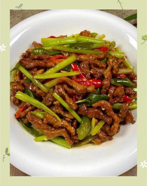 芹菜炒肉丝怎么炒才嫩_家常芹菜炒肉丝做法-第2张图片-山城妙识 芹菜炒肉丝怎么炒才嫩_家常芹菜炒肉丝做法-第2张图片-山城妙识
