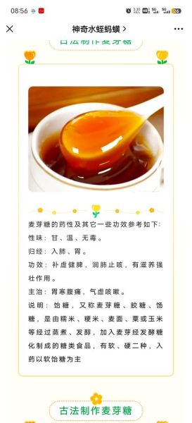 麦芽糖怎么做_麦芽糖的功效与作用-第1张图片-山城妙识 麦芽糖怎么做_麦芽糖的功效与作用-第1张图片-山城妙识