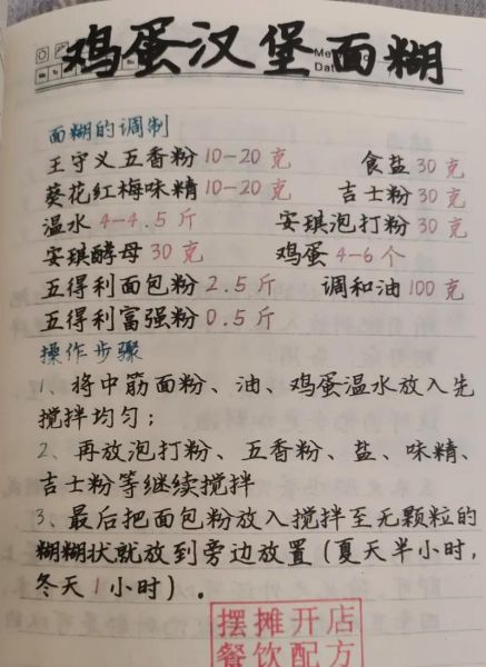 鸡蛋汉堡的面浆怎么做_鸡蛋汉堡面浆比例是多少-第1张图片-山城妙识