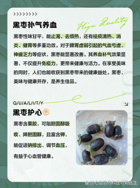 黑枣的功效与作用有哪些_黑枣适合什么人吃-第1张图片-山城妙识