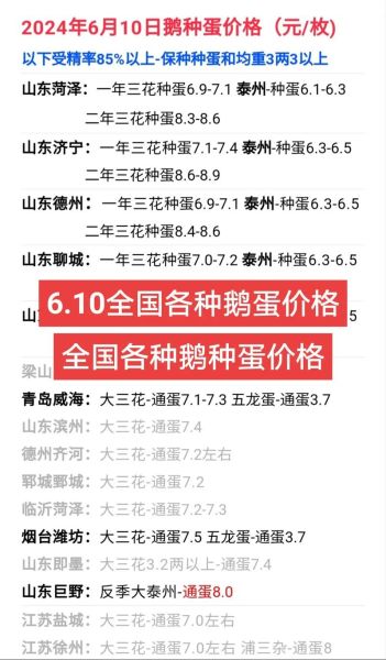 鹅蛋价格多少钱一斤_鹅蛋价格为何波动大-第1张图片-山城妙识