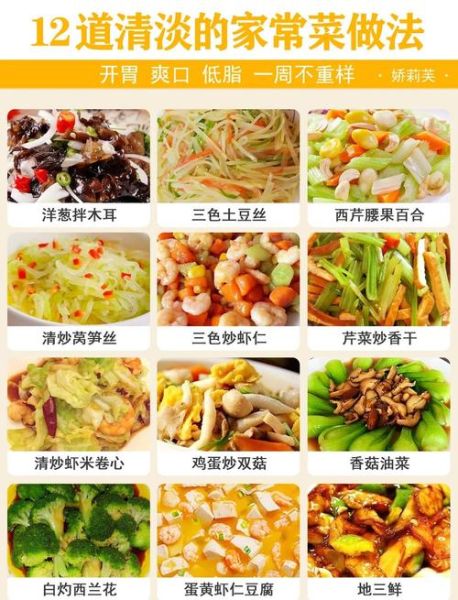 清淡菜谱大全_清淡菜谱怎么做-第2张图片-山城妙识