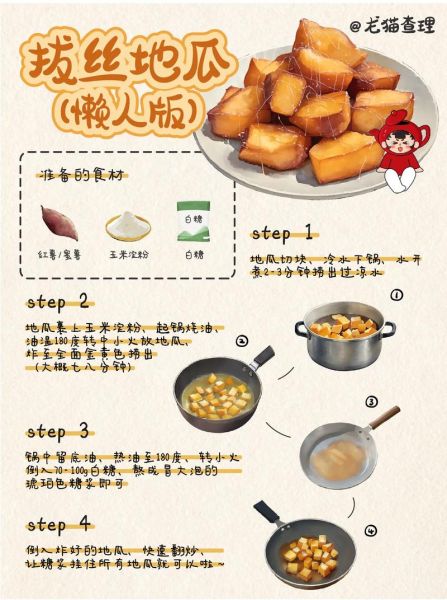 拔丝地瓜怎么做拉丝_拔丝地瓜糖浆比例-第1张图片-山城妙识