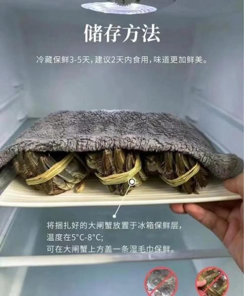 螃蟹能放冰箱冷冻吗_冷冻螃蟹的正确方法-第1张图片-山城妙识