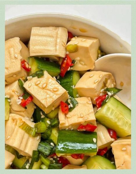 黄瓜拌豆腐怎么做_黄瓜拌豆腐热量高吗-第3张图片-山城妙识
