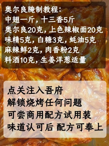 烧烤鸡翅怎么腌制_腌制多久才入味-第1张图片-山城妙识