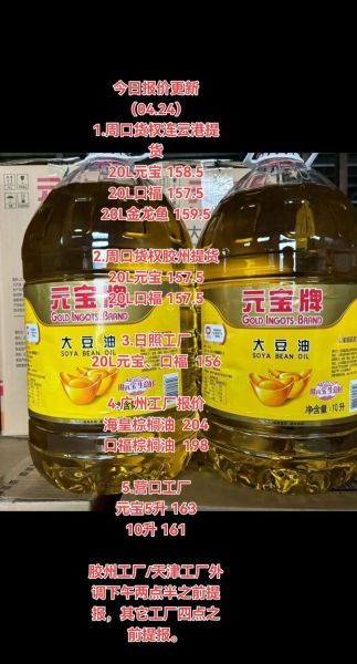 大豆油价格最新行情_大豆油价格为何波动-第1张图片-山城妙识