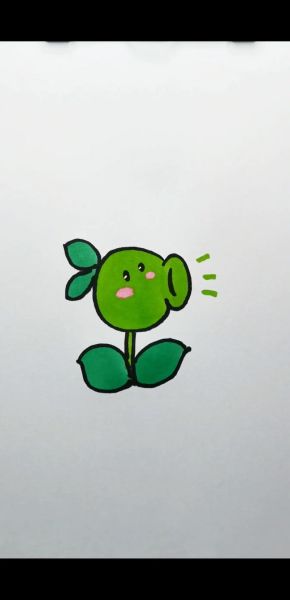 豌豆图片卡通图片_如何画简单又可爱-第3张图片-山城妙识