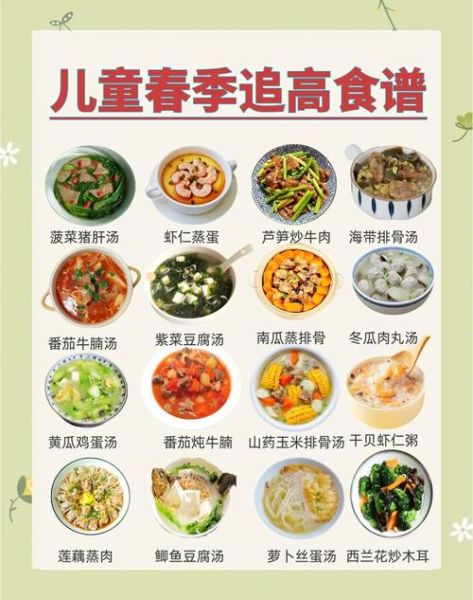 春季青少年长高吃什么_如何科学搭配长高食谱-第2张图片-山城妙识